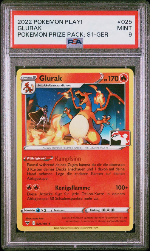 PSA Grading und Beckett Grading von Poke-Corner-Grading