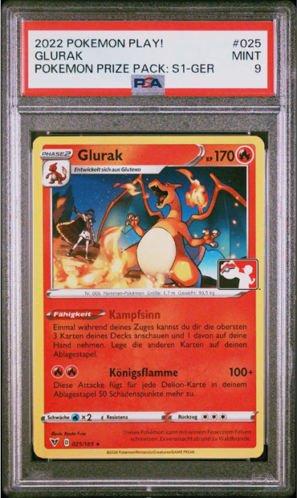 PSA Grading und Beckett Grading von Poke-Corner-Grading